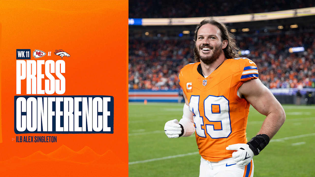 ILB Alex Singleton discusses successful surgery after testicular cancer ...