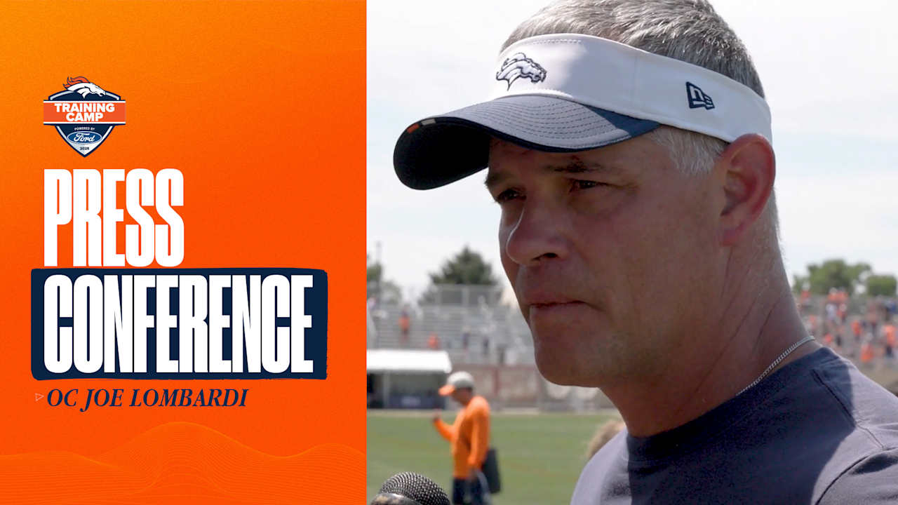 OC Joe Lombardi on the wide receiving corps: 'We've got a lot of depth'