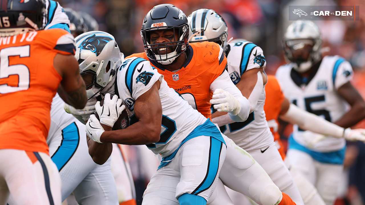 Jonathon Cooper tracks down Bryce Young for sack | Broncos vs. Panthers