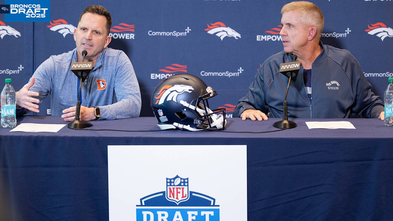 HC Sean Payton, GM George Paton recap 2025 NFL Draft