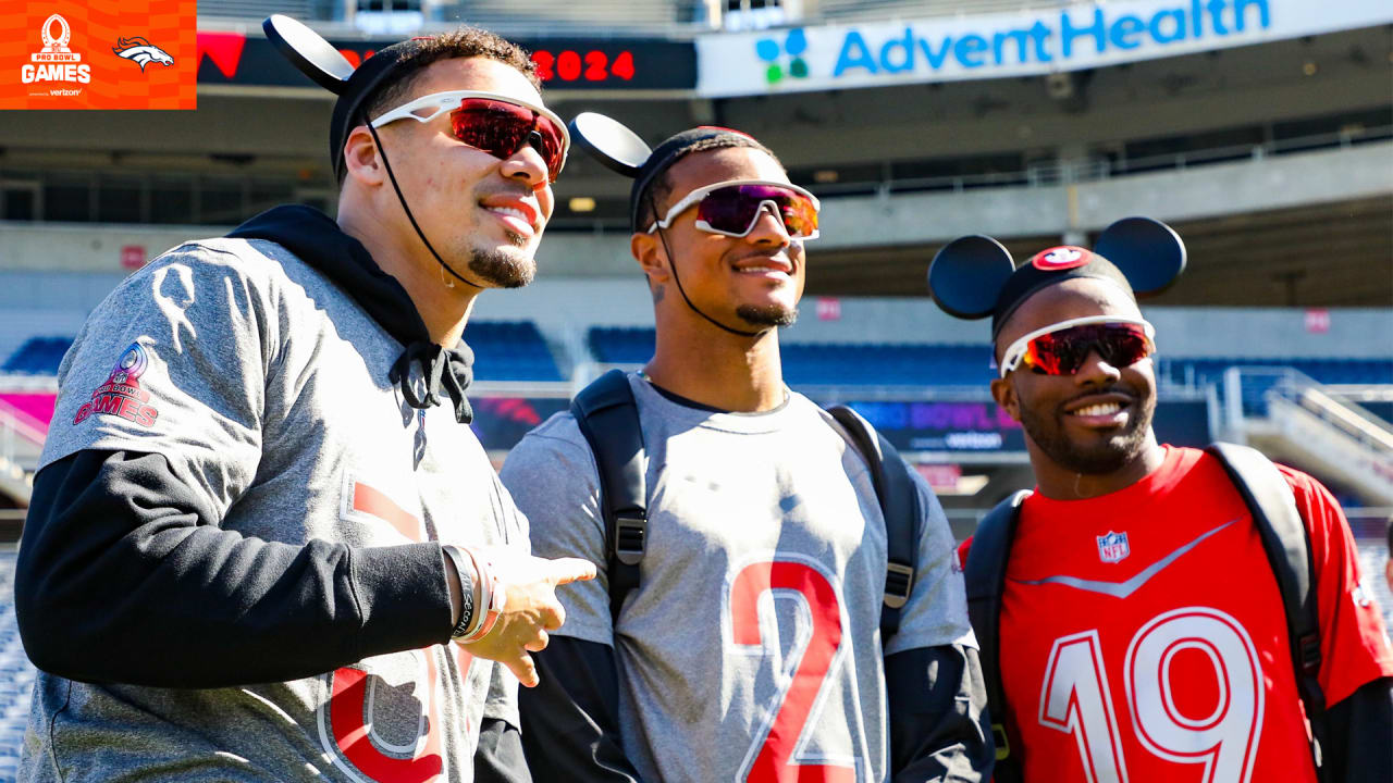 Photos: Day 1 at the Pro Bowl Games' AFC practices with Justin Simmons, Pat Surtain II, Marvin ...