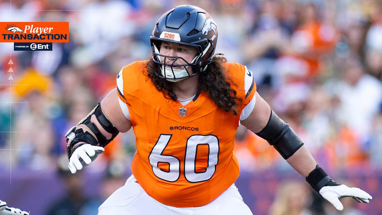 Broncos designate C Luke Wattenberg for return from IR