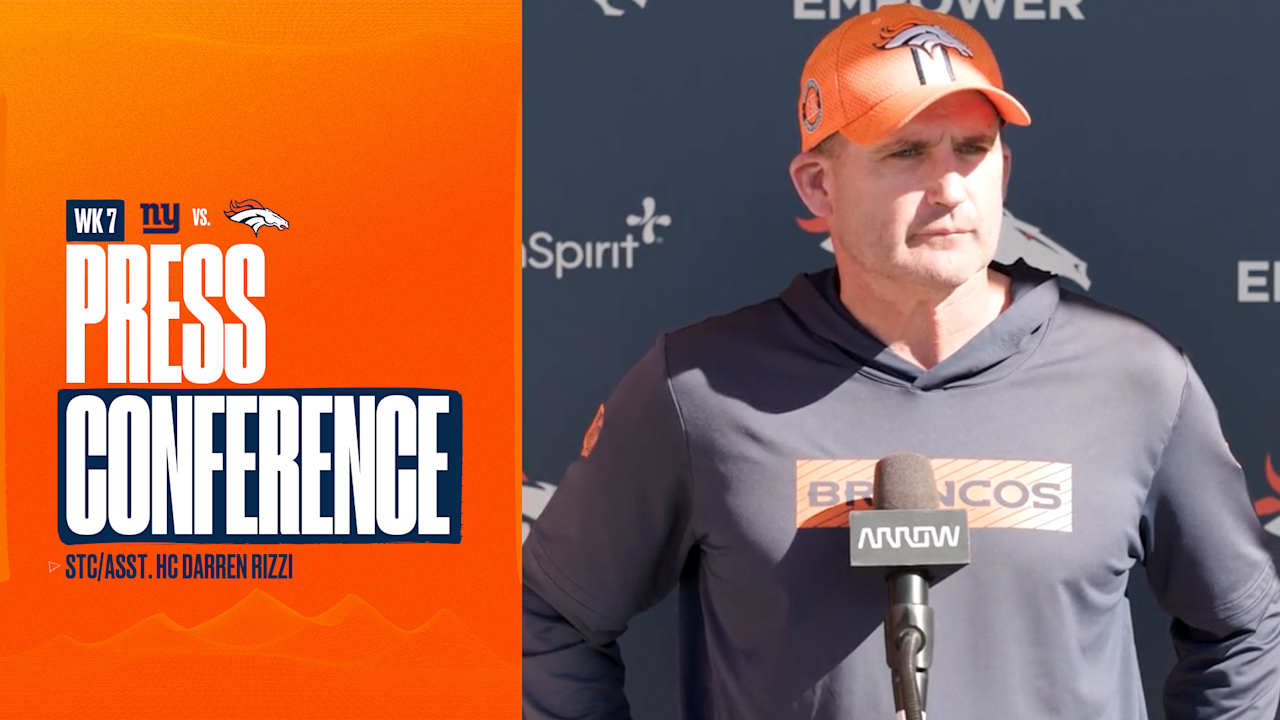 STC/Asst. HC Darren Rizzi on special teams' focus: 'Coverage is something we need to improve'