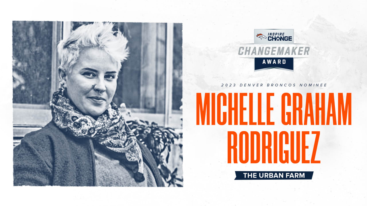 Denver Broncos nominate Michelle Graham Rodriguez for 2023 Inspire ...