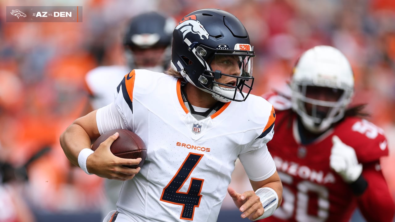 QB Zach Wilson scrambles for 21-yard gain | Broncos vs. Cardinals