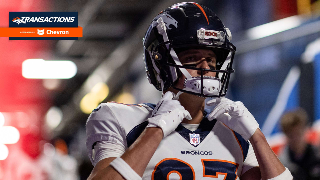 Broncos elevate WR David Sills for Week 11 game vs. Vikings