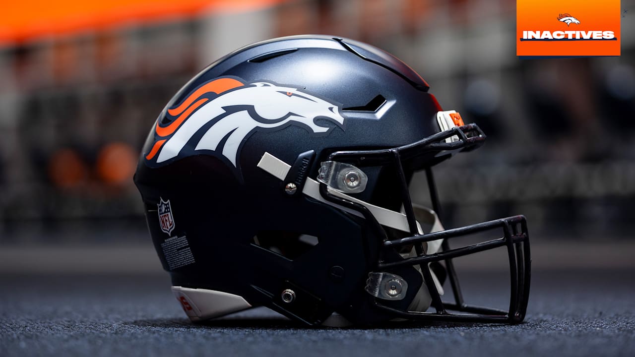 Broncos announce inactives for Week 1 game vs. Titans