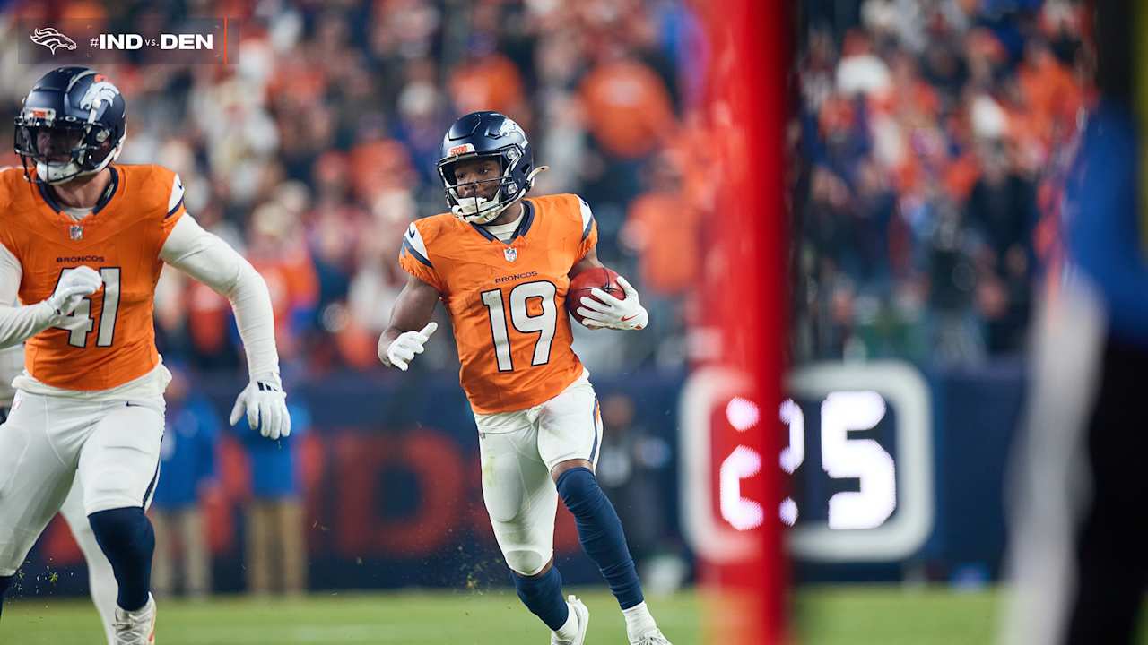 Marvin Mims Jr. records 61-yard punt return | Broncos vs. Colts