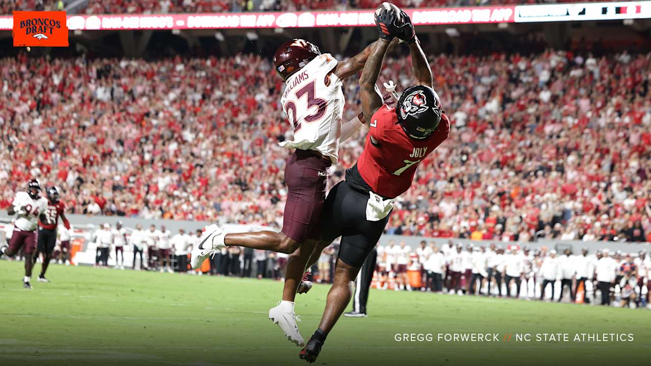 WATCH: New Broncos TE Justin Joly's top college highlights