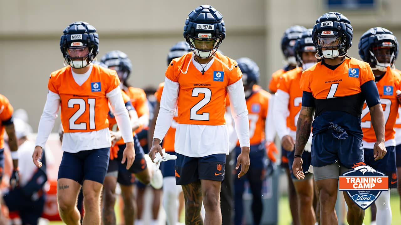 Highlights: Broncos get back to work with second acclimation practice