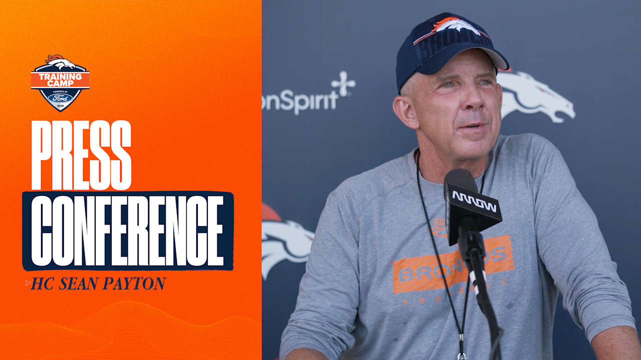 HC Sean Payton on the Broncos' first acclimation practice: 'Today was a ...
