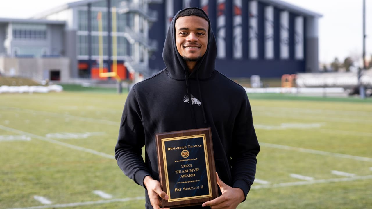 CB Pat Surtain II on being chosen as Demaryius Thomas Team MVP: 'It's a huge honor'