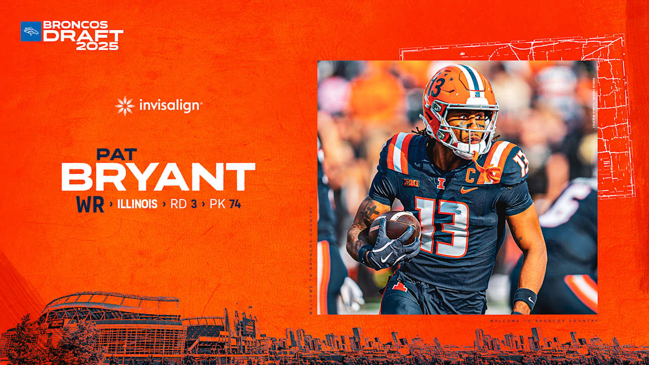 Broncos select wide receiver Pat Bryant with 74th-overall pick in 2025 ...