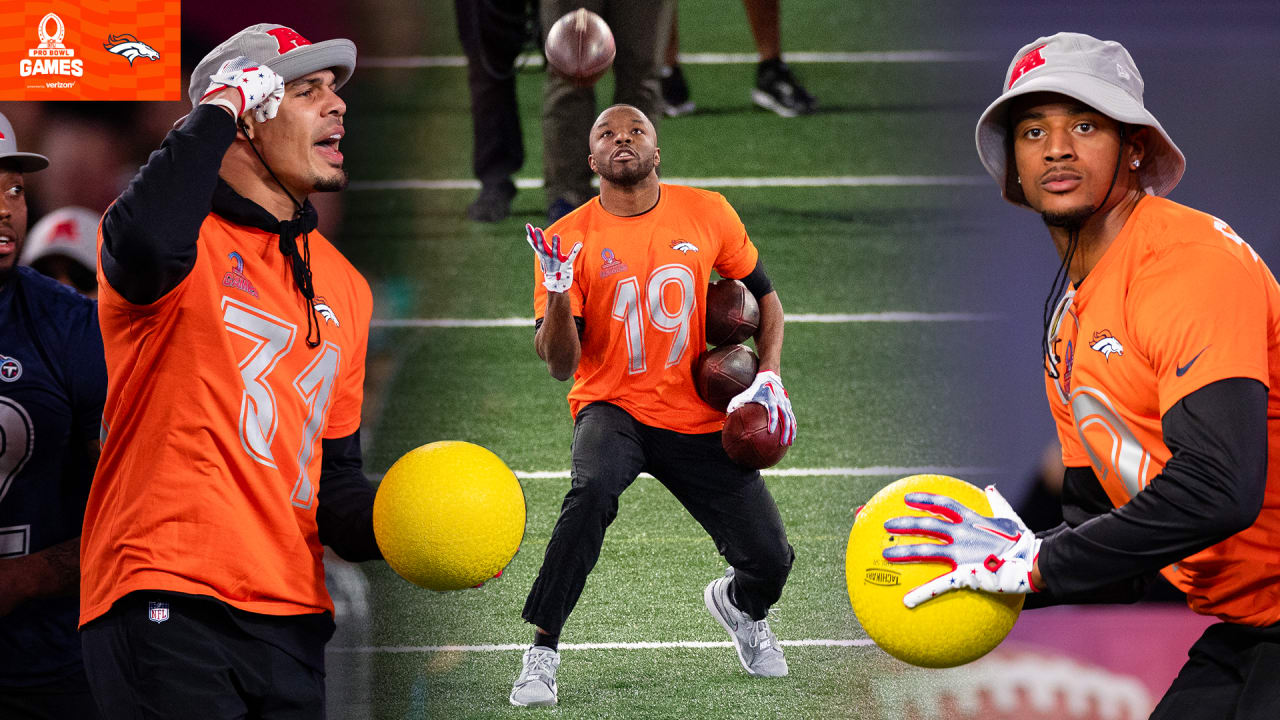 Photos: Justin Simmons, Pat Surtain II, Marvin Mims Jr. compete in 2024 Pro Bowl Games' Skills ...