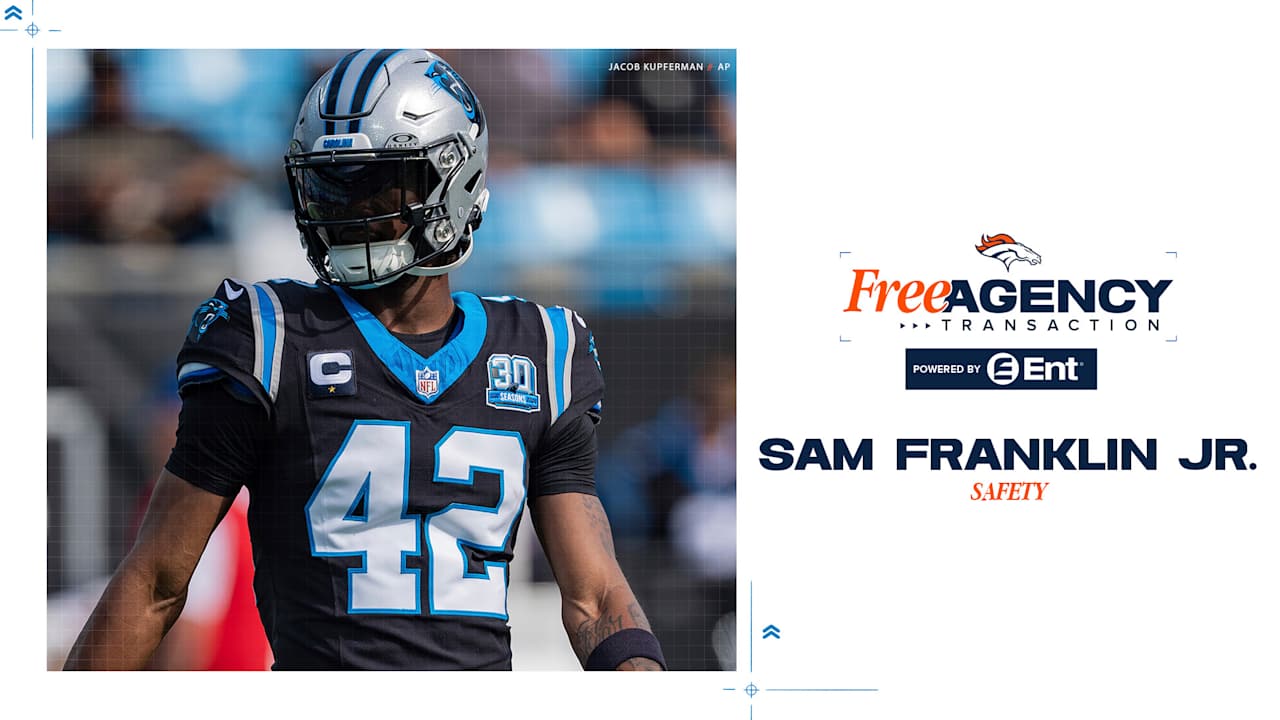 Broncos sign S Sam Franklin Jr.