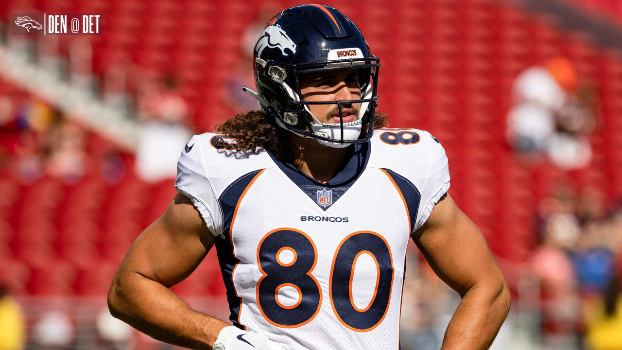 Broncos Notebook: TE Greg Dulcich brings a ‘uniquely different’ element ...