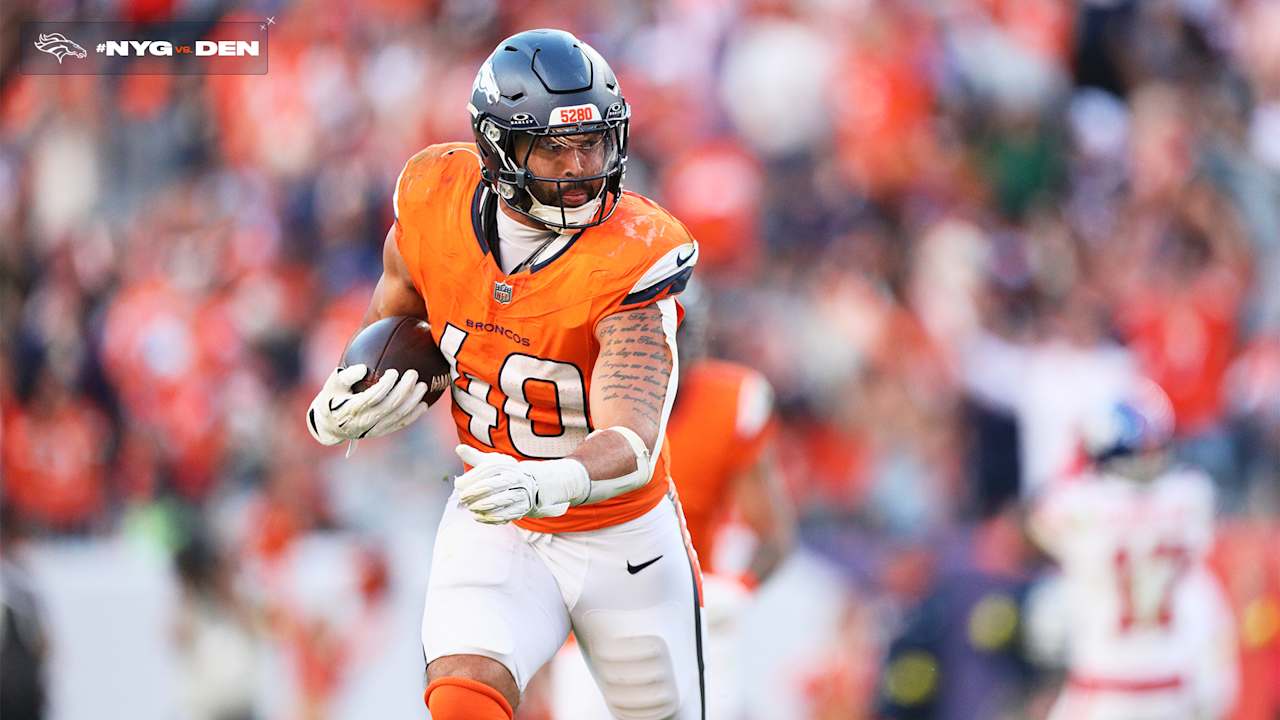 WATCH: ILB Justin Strnad breaks down game-changing interception vs. Giants