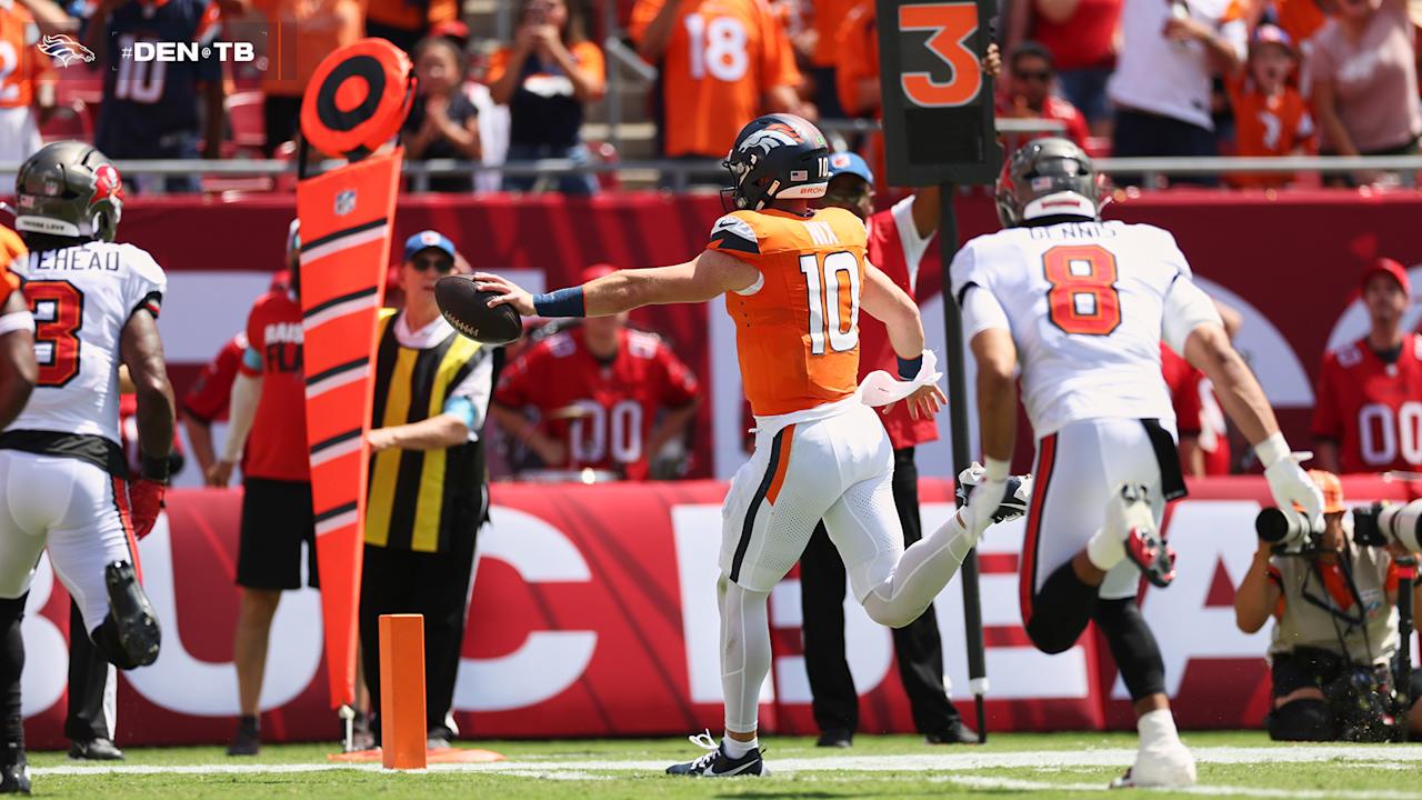 QB Bo Nix rushes for 3-yard touchdown | Broncos at Buccaneers