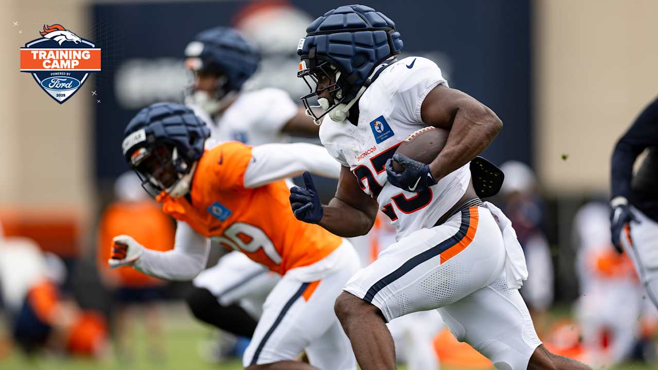 Highlights: Back in pads, Broncos get to work on Day 4 of training camp