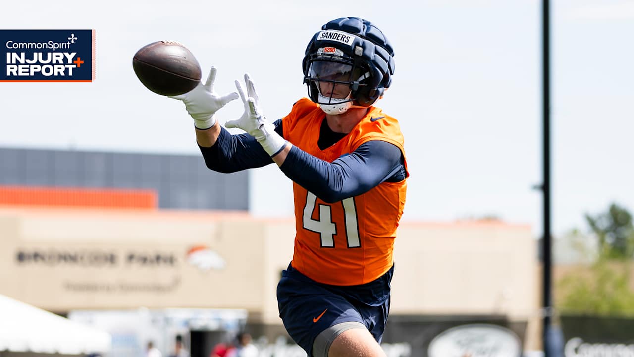 Injury Report: LB Drew Sanders to miss several weeks with foot injury