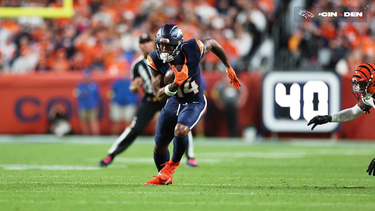 QB Bo Nix connects with WR Courtland Sutton for 22 yards | Broncos vs ...