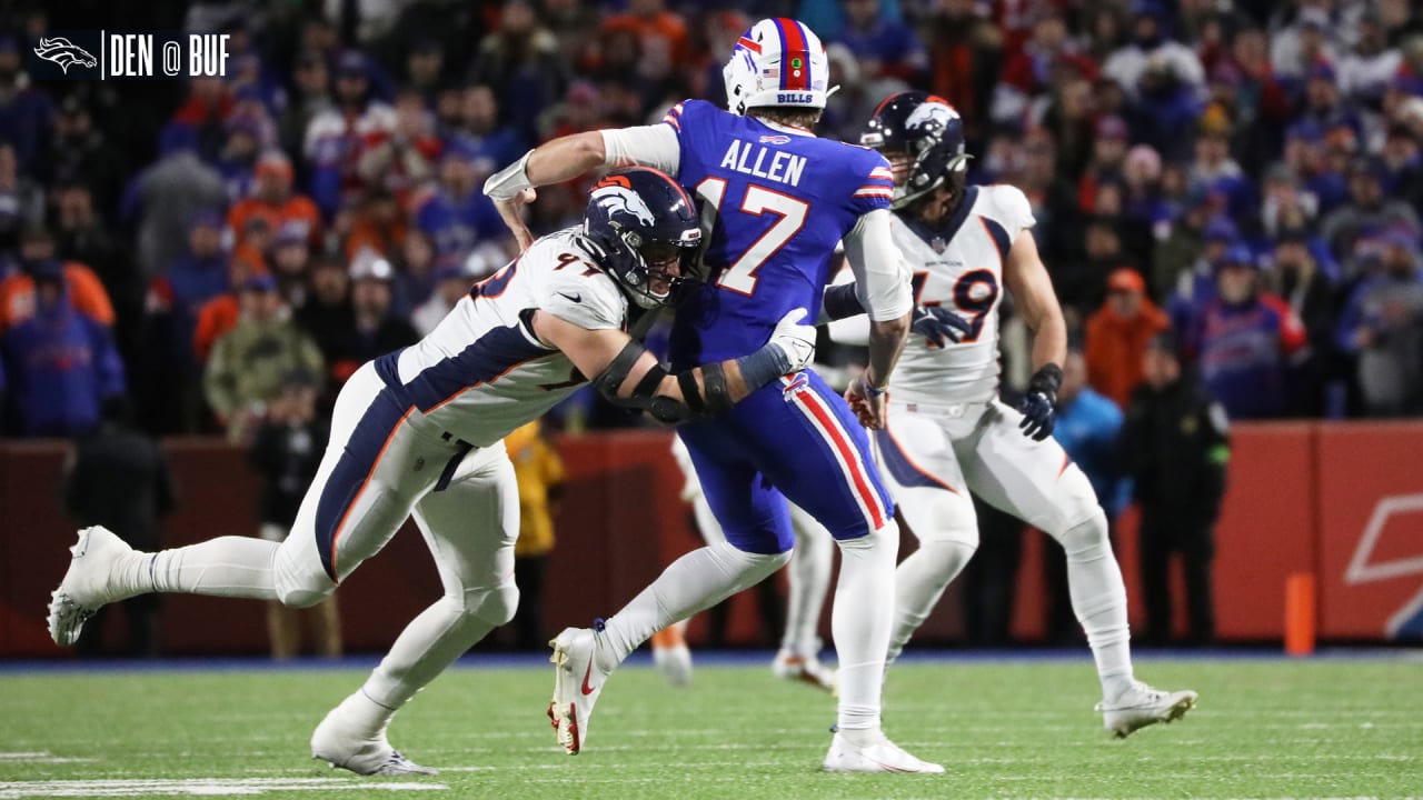 DE Zach Allen's pressure leads to Broncos' fourth-down stop | Broncos at Bills