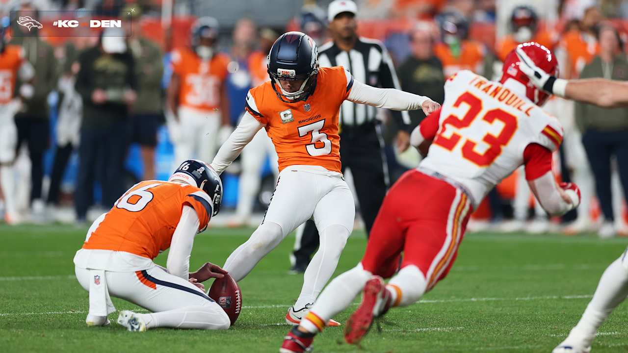 K Wil Lutz puts Broncos ahead with 38-yard field goal | Broncos vs. Chiefs