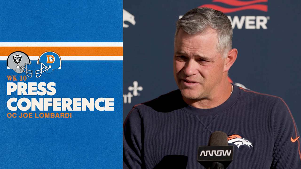 OC Joe Lombardi on the Broncos' confidence in late-game scenarios ...