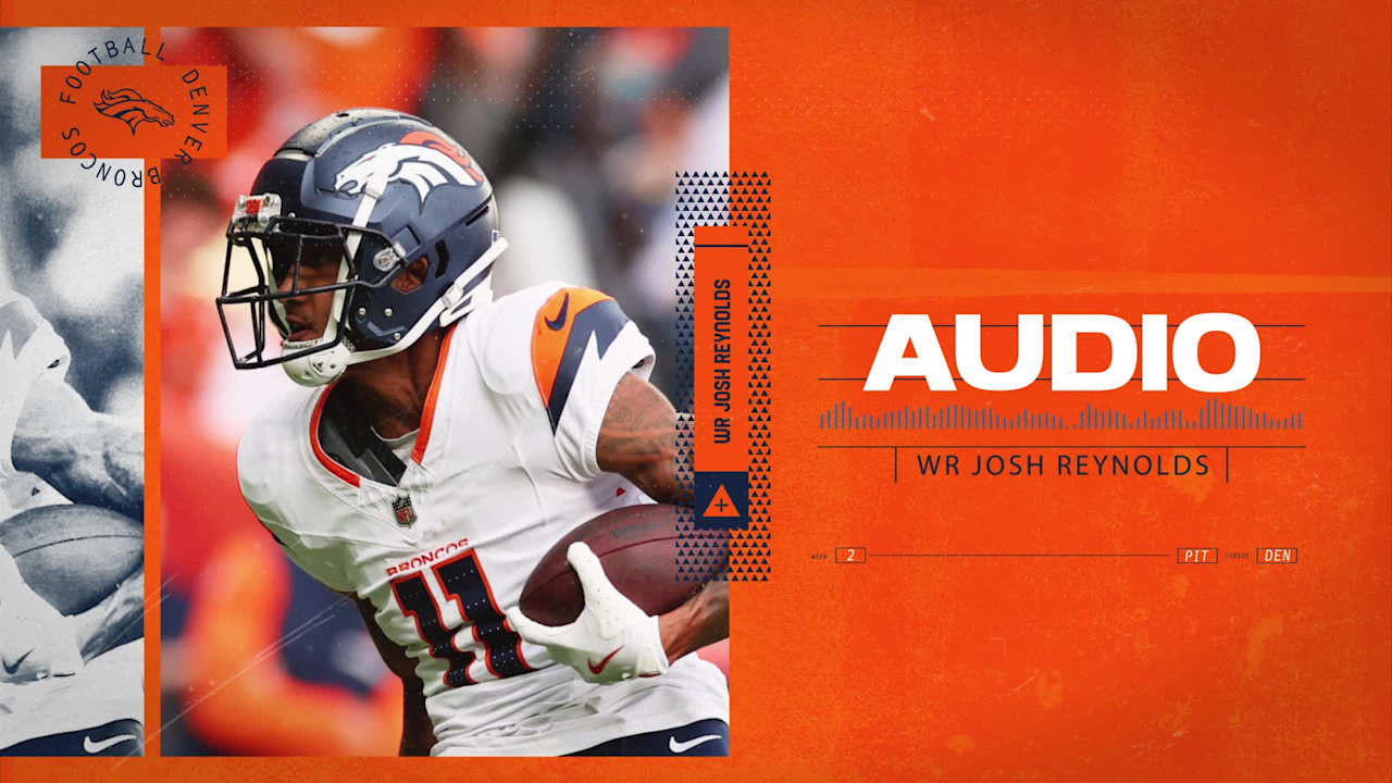 WR Josh Reynolds on Denver's offense: 'We just have to continue to keep ...