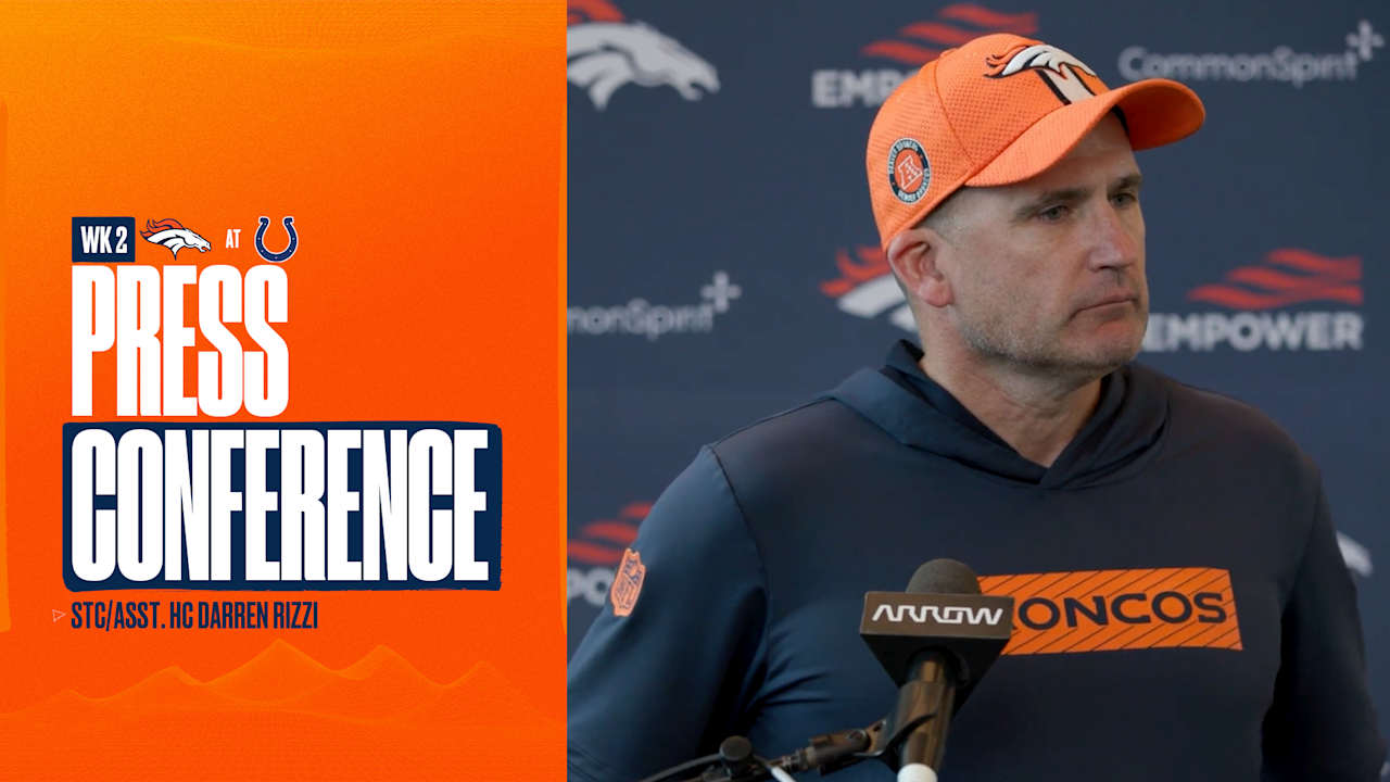 STC/Asst. HC Darren Rizzi on special teams in Week 1: 'I thought there ...