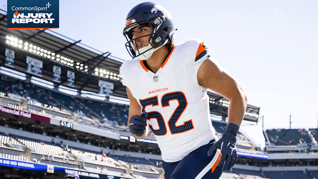 Injury Report: OLB Jonah Elliss lone Broncos player to not practice ...