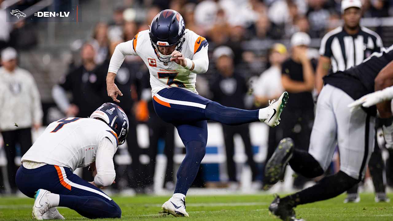 K Wil Lutz makes 54-yard FG | Broncos at Raiders