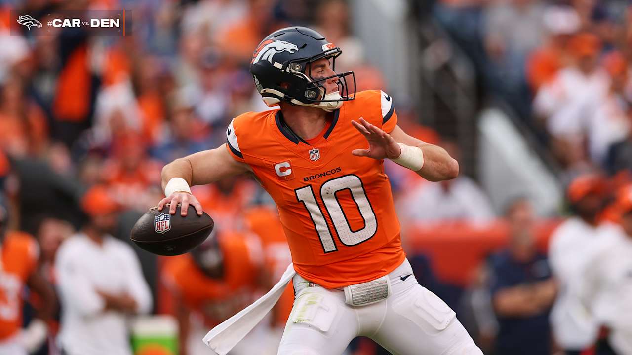 QB Bo Nix shines with 4-TD game in win over Panthers | Analysis