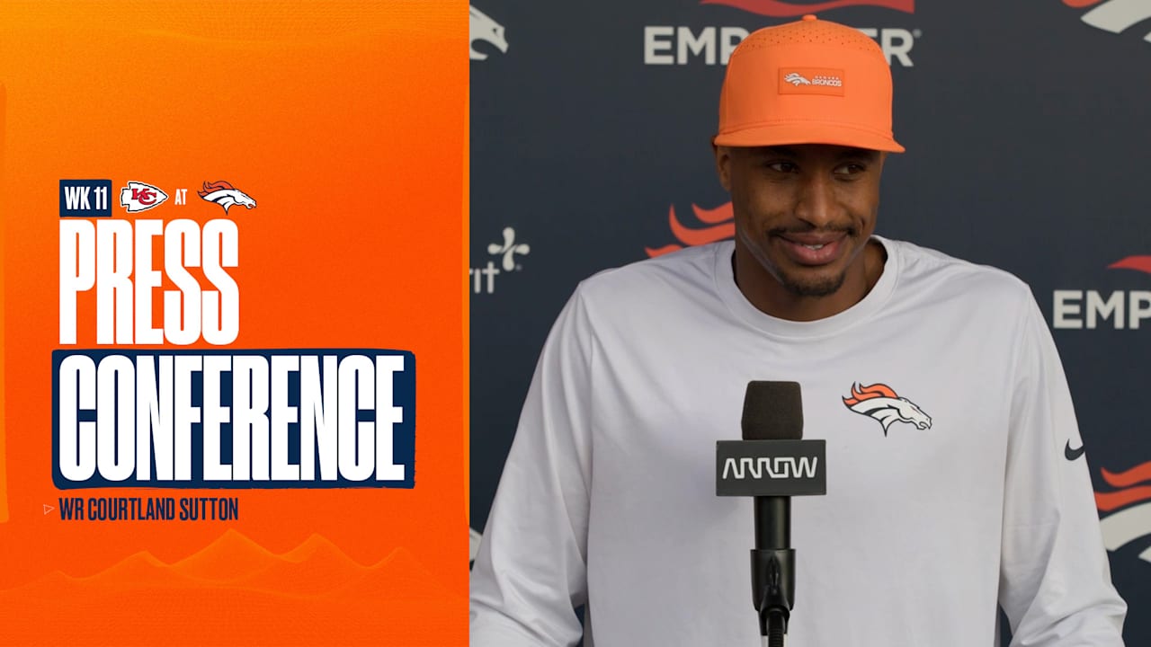 WR Courtland Sutton on Broncos' Week 11 game vs. KC: 'It's another week ...