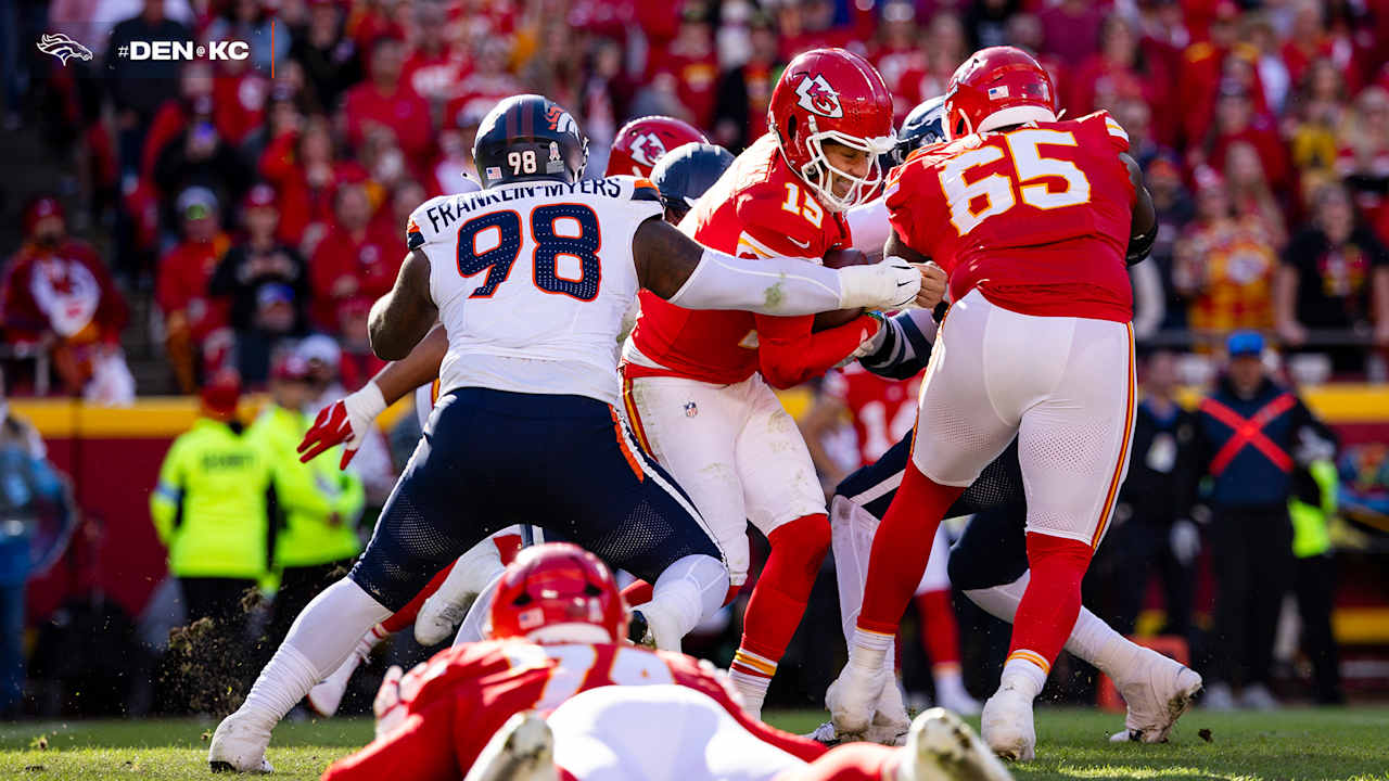 DE John Franklin-Myers sacks QB Patrick Mahomes | Broncos at Chiefs