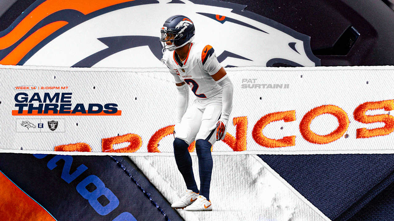 Broncos to wear Summit White jerseys, pants for Week 14 game vs. Raiders