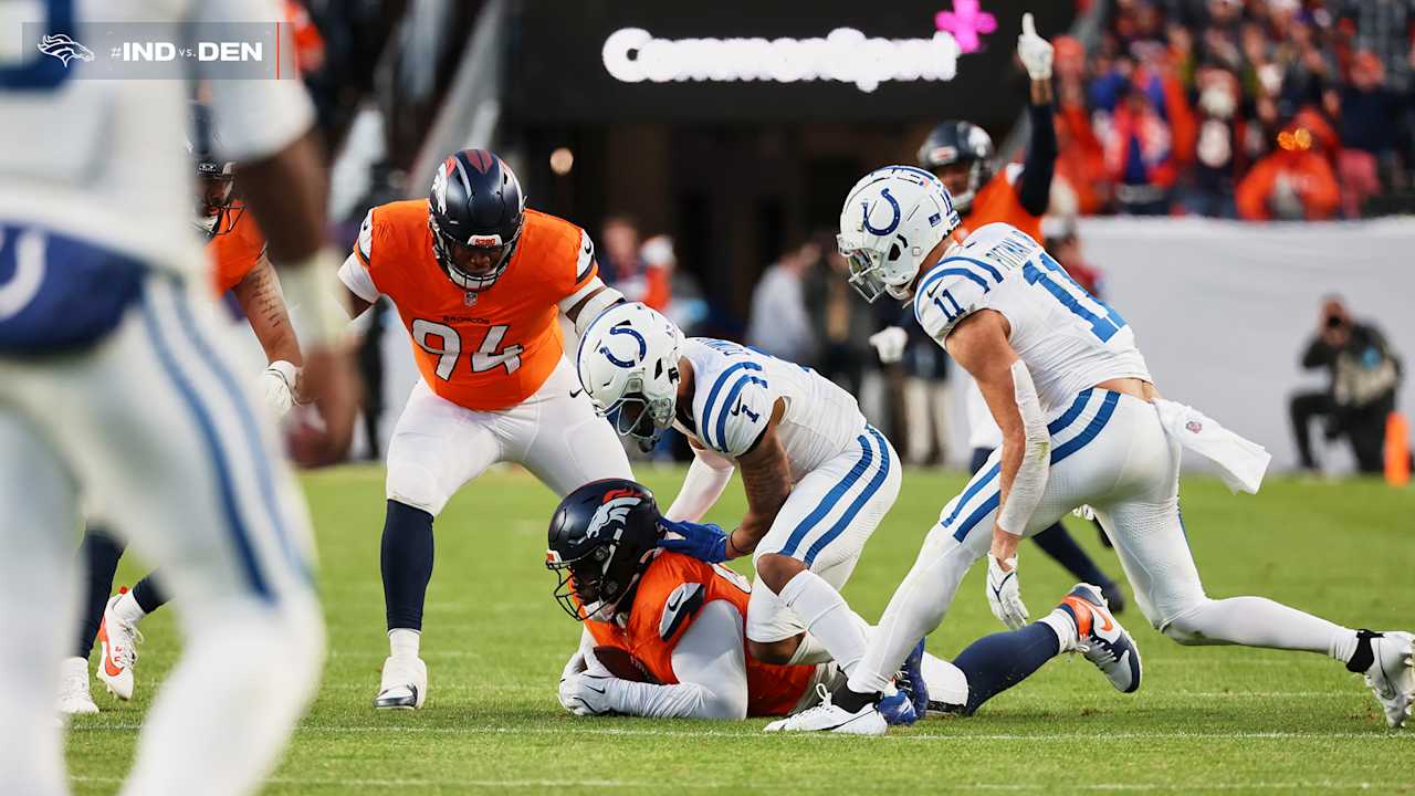 DT D.J. Jones recovers fumble in Indianapolis territory | Broncos vs. Colts