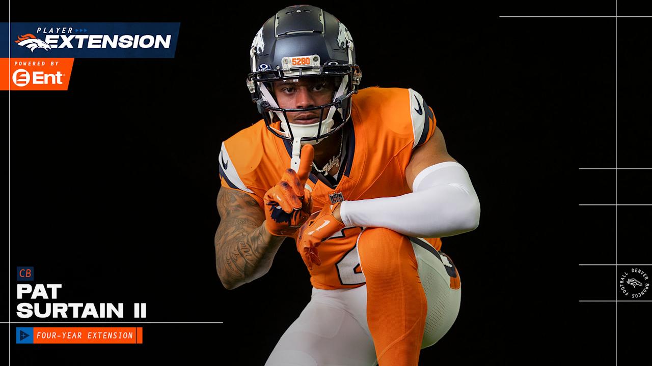 Broncos sign CB Pat Surtain II to four-year contract extension