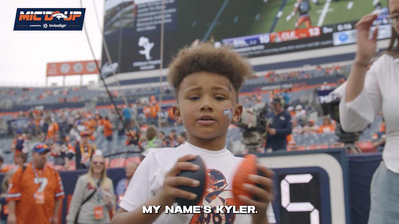 Inside a game day with John Franklin-Myers' son, Kyler | Mic'd Up