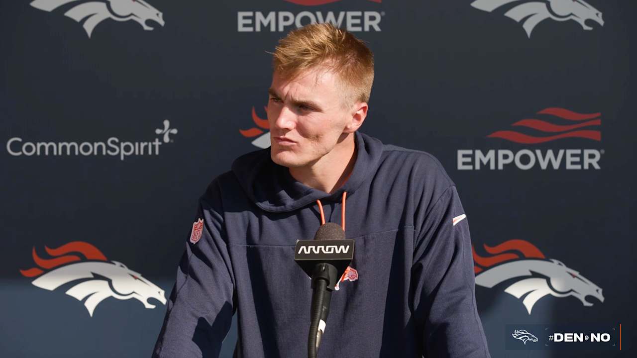 QB Bo Nix on progressing this season: 'The standard is still very high'