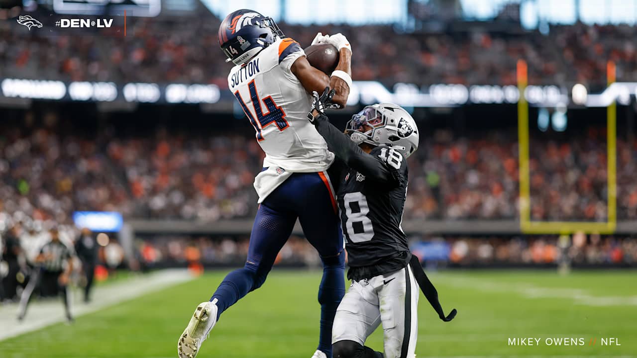 QB Bo Nix lofts 18-yard touchdown pass to WR Courtland Sutton | Broncos ...