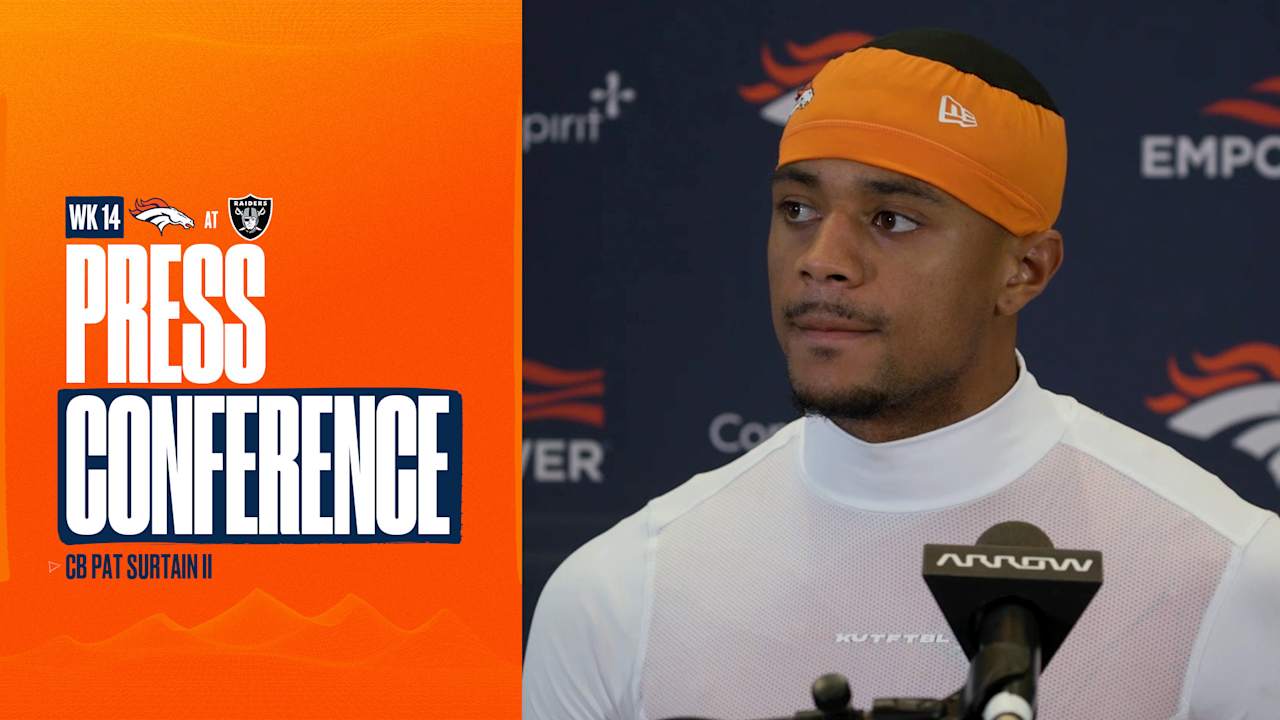 CB Pat Surtain II on final stretch of season: 'We've got big goals and ...
