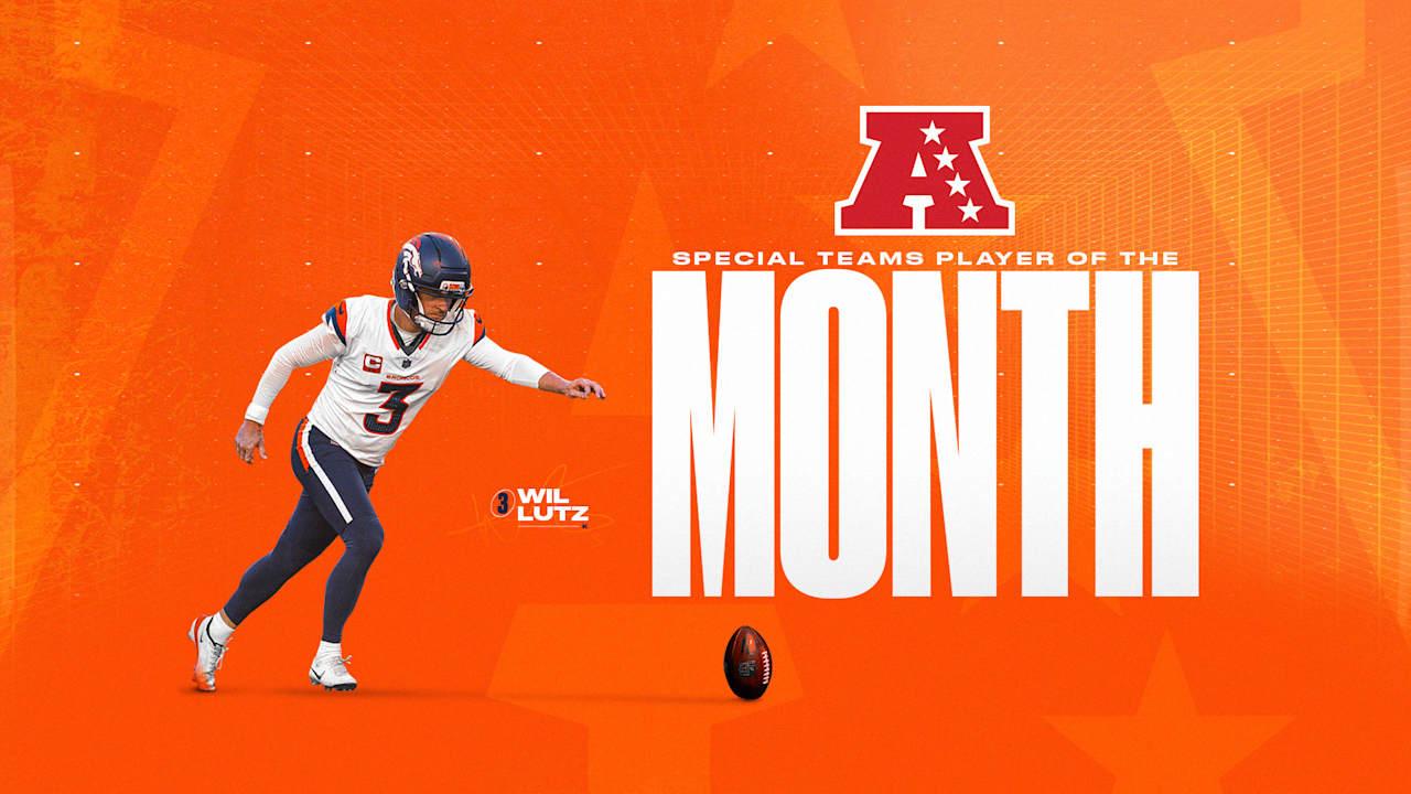 Wil Lutz named AFC Special Teams Player of the Month following Broncos ...