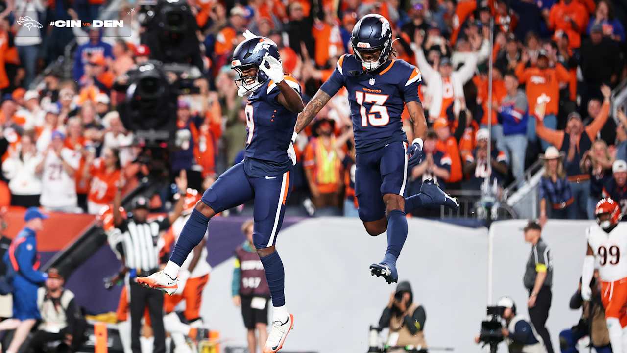 WATCH: Marvin Mims Jr., Pat Bryant react to 'Monday Night Football' touchdown