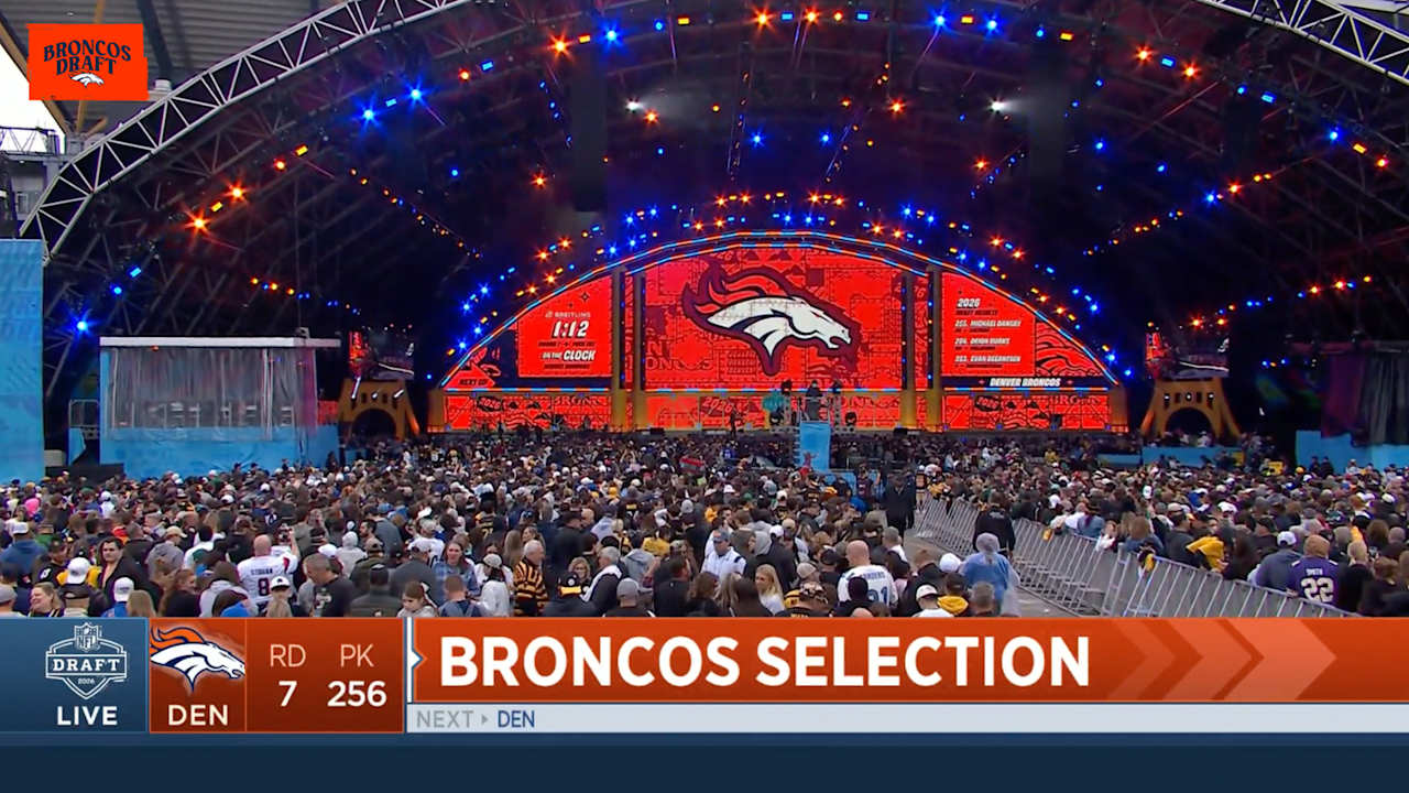 WATCH: Broncos select TE Dallen Bentley with 256th-overall pick in 2026 ...