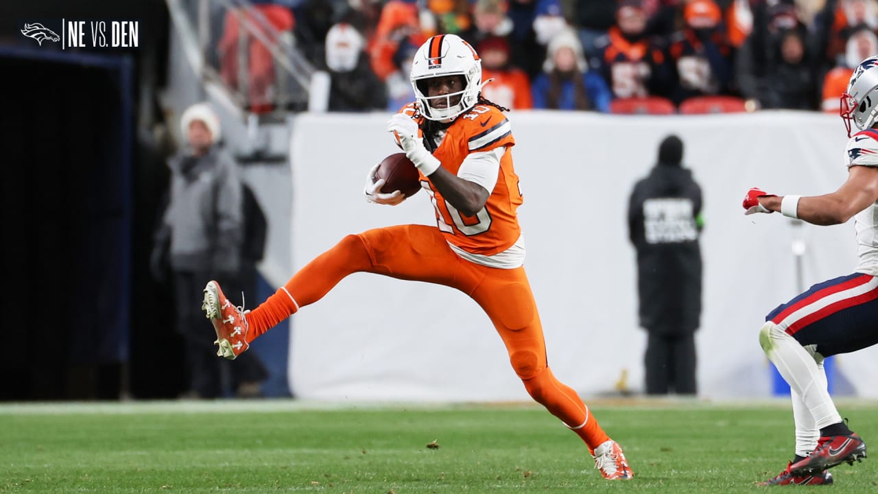 WR Jerry Jeudy's sideline juke move caps off 15-yard catch-and-run | Broncos vs. Patriots