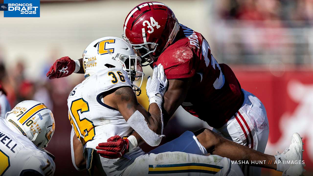 Photos: Fourth-round pick Que Robinson's path to the Denver Broncos