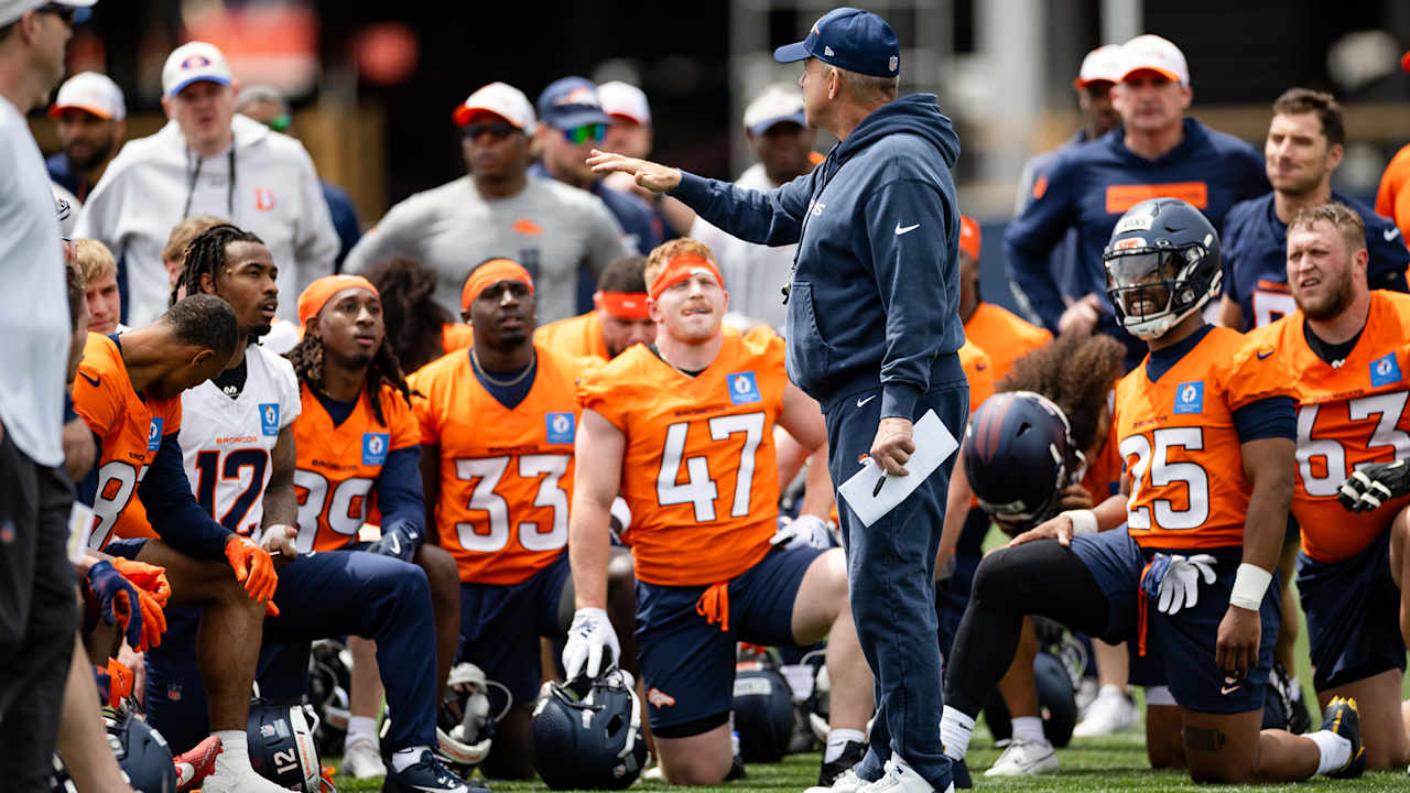 First look: Broncos’ 2025 rookies hit the practice field for minicamp