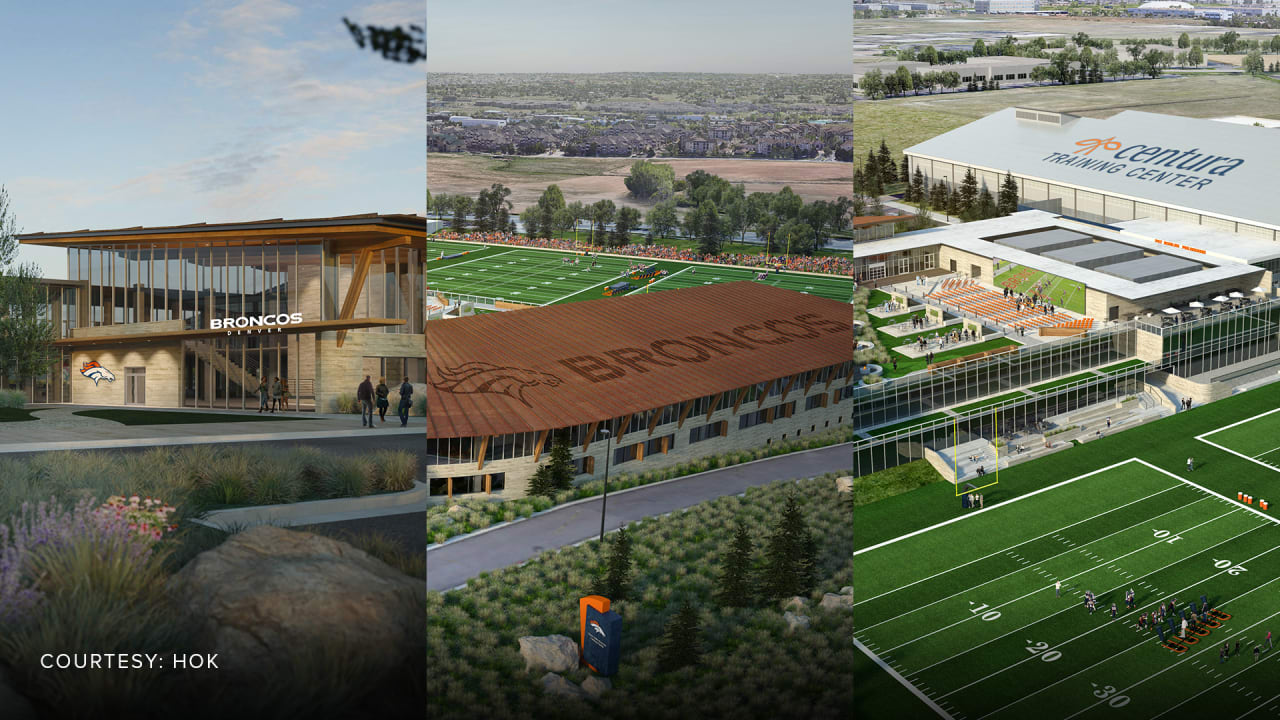 Renderings of the Broncos’ future state-of-the-art facility