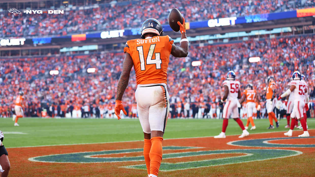 QB Bo Nix fires one into WR Courtland Sutton for a two-point conversion ...